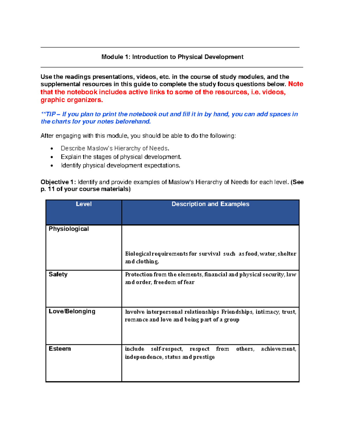 Mod1nb - very helpful