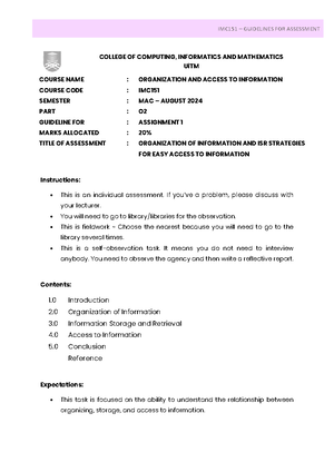 CMA493 - EL03 (20242) - Construction Management - Studocu