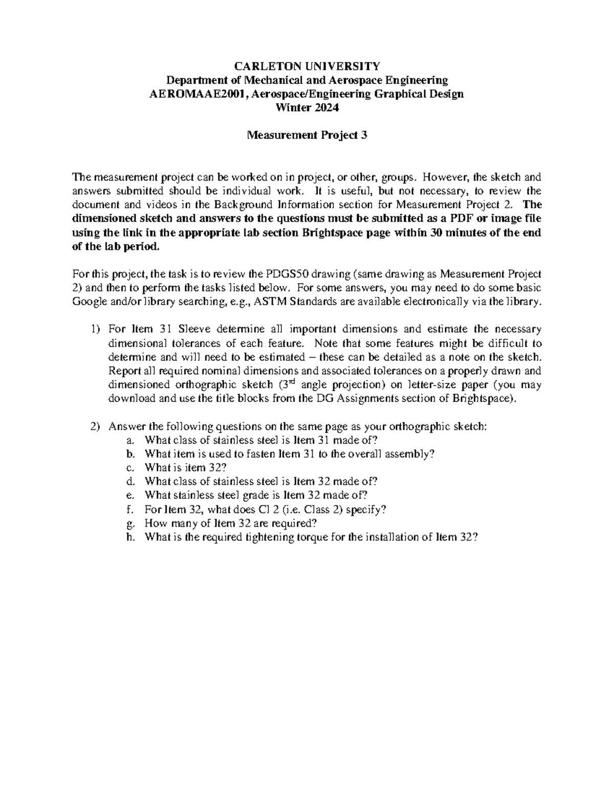 DG-8-Measurement Project-3 - CARLETON UNIVERSITY Department of ...