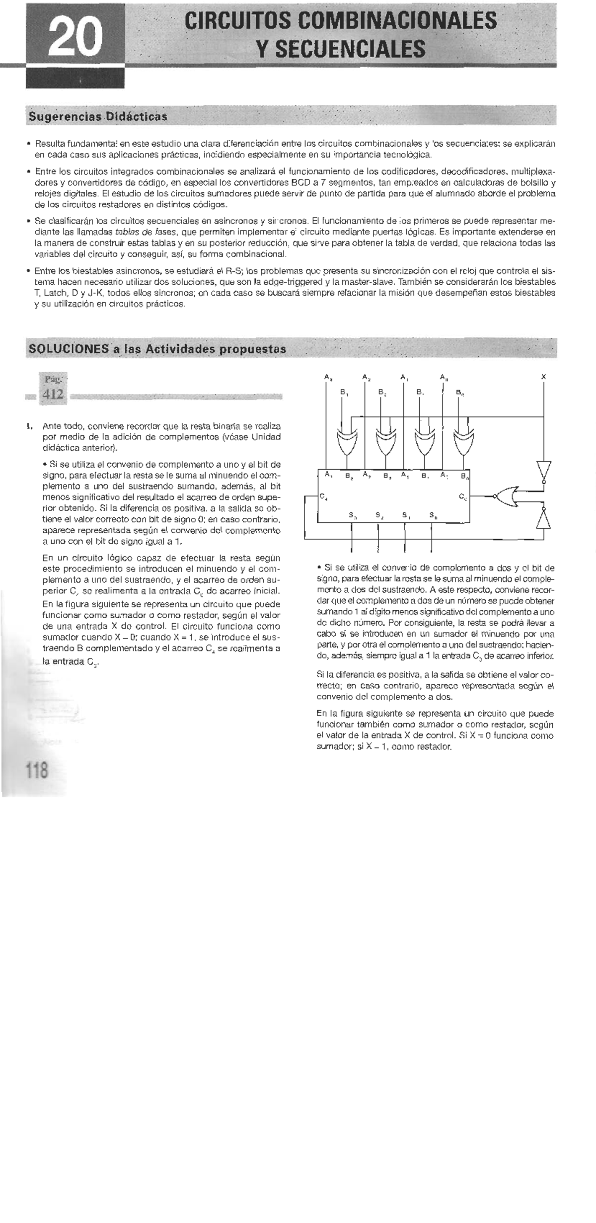 Apunte circuitos Secuenciales Combinacionales - ew CIRCUITOS COMBINACIONALES Sugerencias ...
