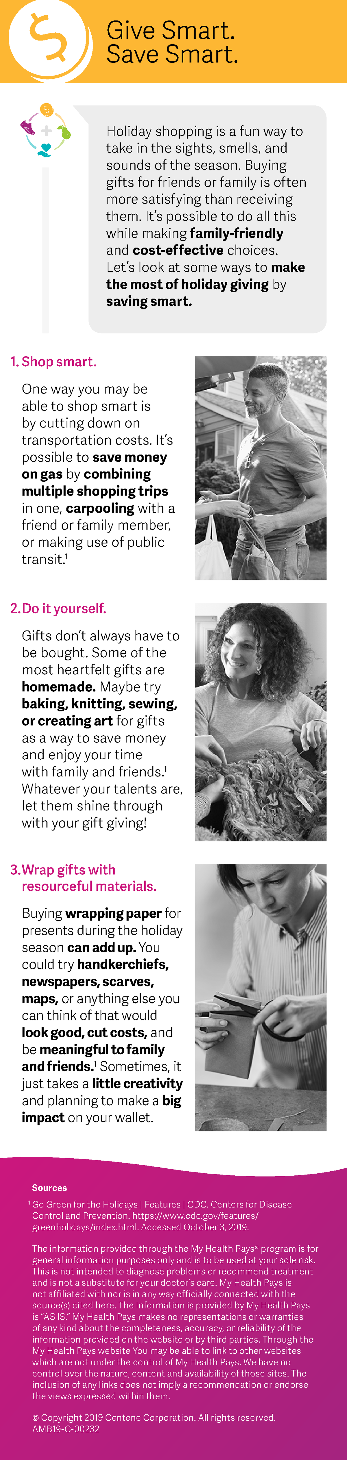 13 Smart Holiday Giving PDF ACC - Give Smart. Save Smart. Holiday ...