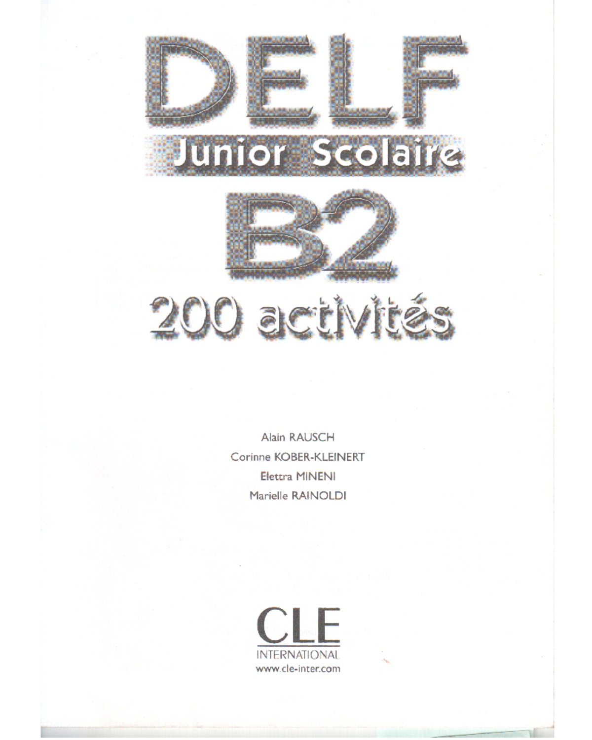 DELF Junior Scolaire B2 Corrig 233 S2 Ti ng Ph p Th ng M i Studocu delf-junior-scolaire-b2-corrig-233-s2-ti-ng-ph-p-th-ng-m-i-studocu