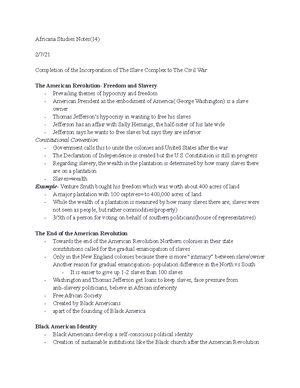 2 21 2022- Africana Studies Notes(10) - 2/21/ Africana Studies Notes(10 ...