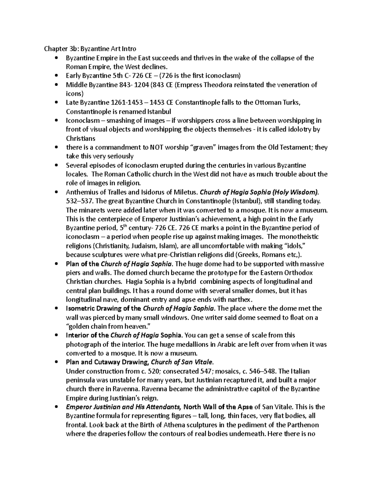 Chapter 3b - Byzantine Art - Chapter 3b: Byzantine Art Intro Byzantine ...