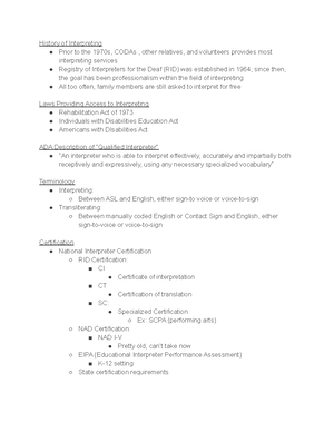 CSD 300 Exam 2 Study Guide - CSD 300 Exam 2 Study Guide Speech ...