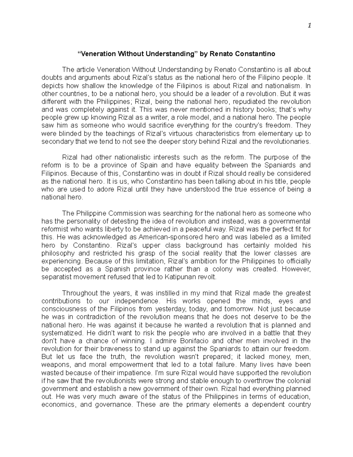 Veneration Without Understanding By Ren It Depicts How Shallow The veneration-without-understanding-by-ren-it-depicts-how-shallow-the