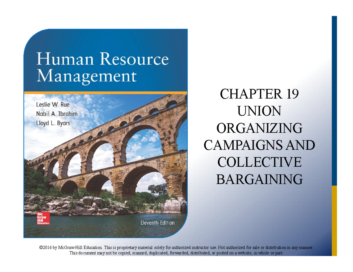 W13-Presentation-Union Organizing Campaignsand Collective Bargaining ...