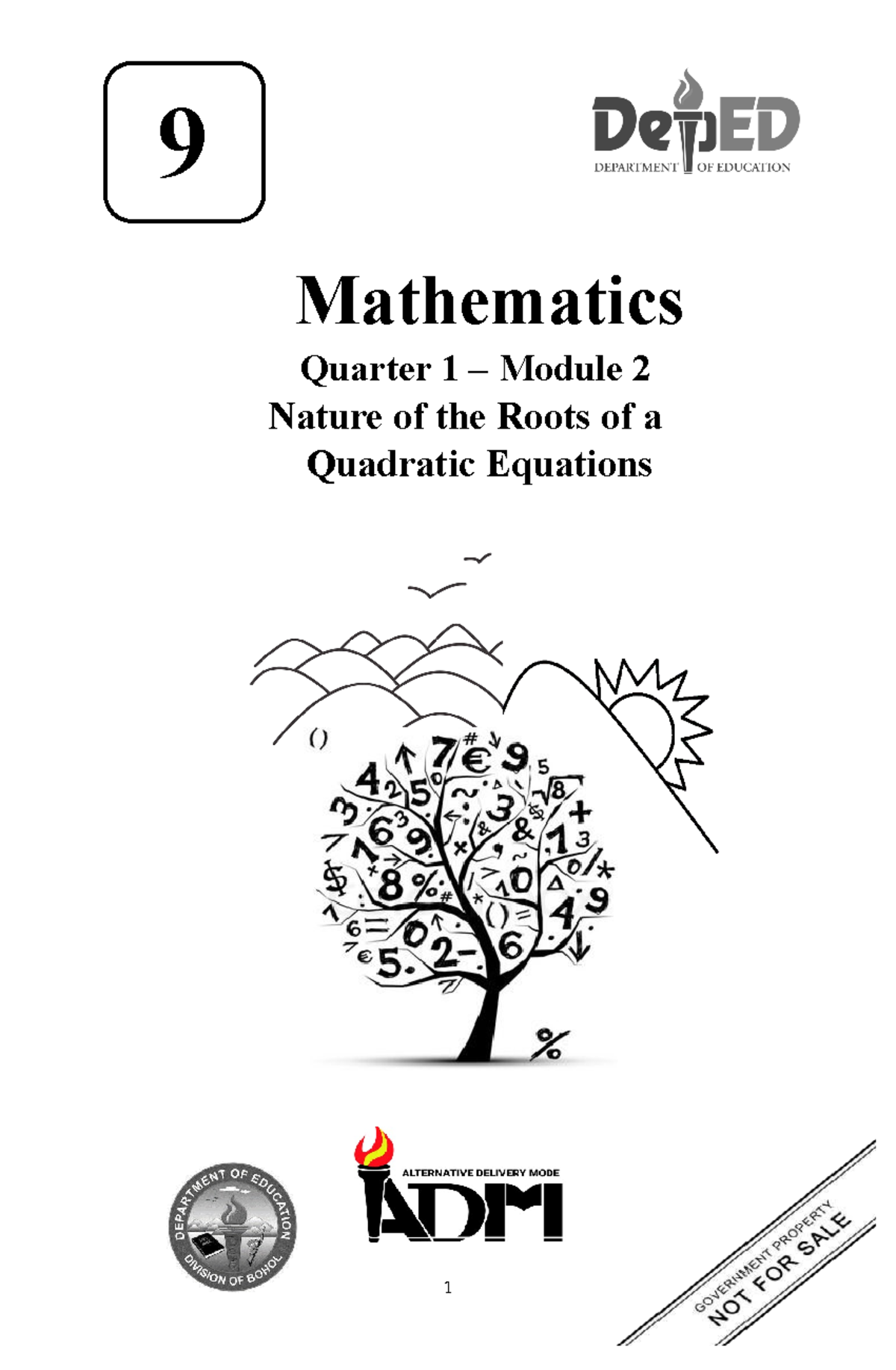 Math9 Q1 SLM WK2 - wwehghjgjjhkhkh - 19 777 Mathematics Quarter 1 ...