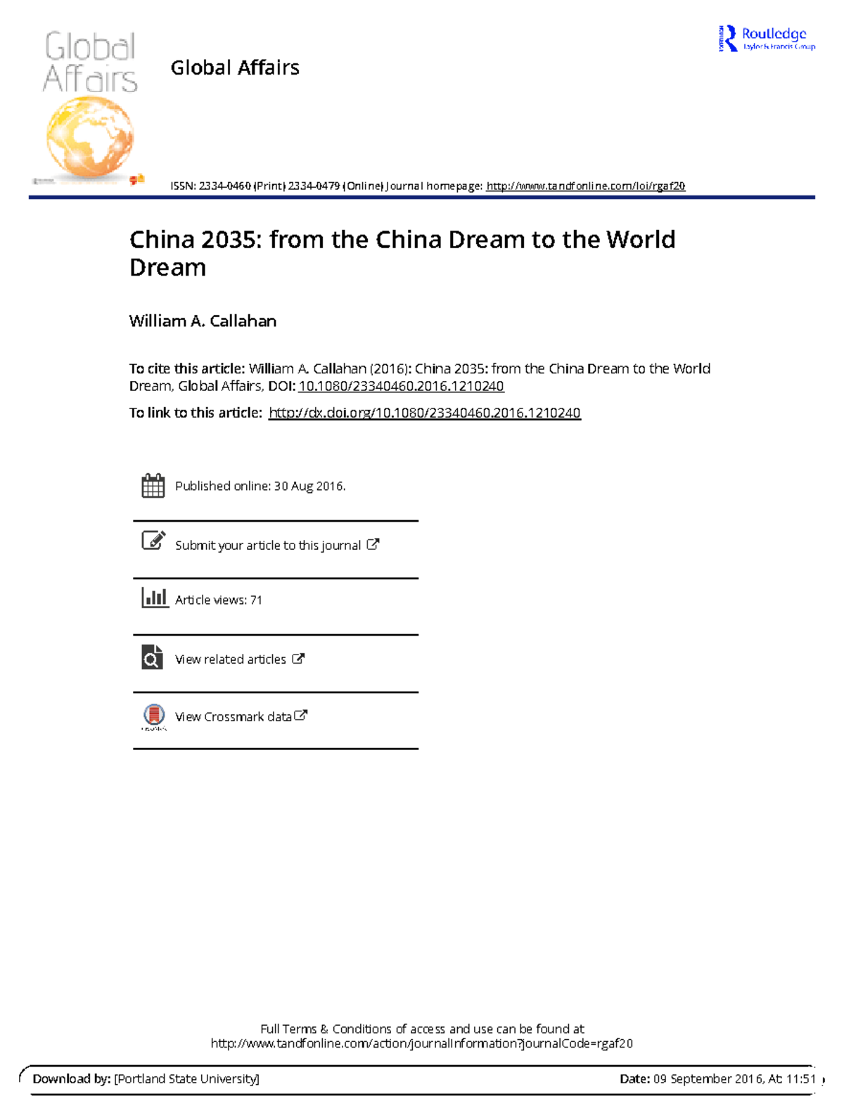 China 2035 from the China Dream to the W - Full Terms & Conditions of ...