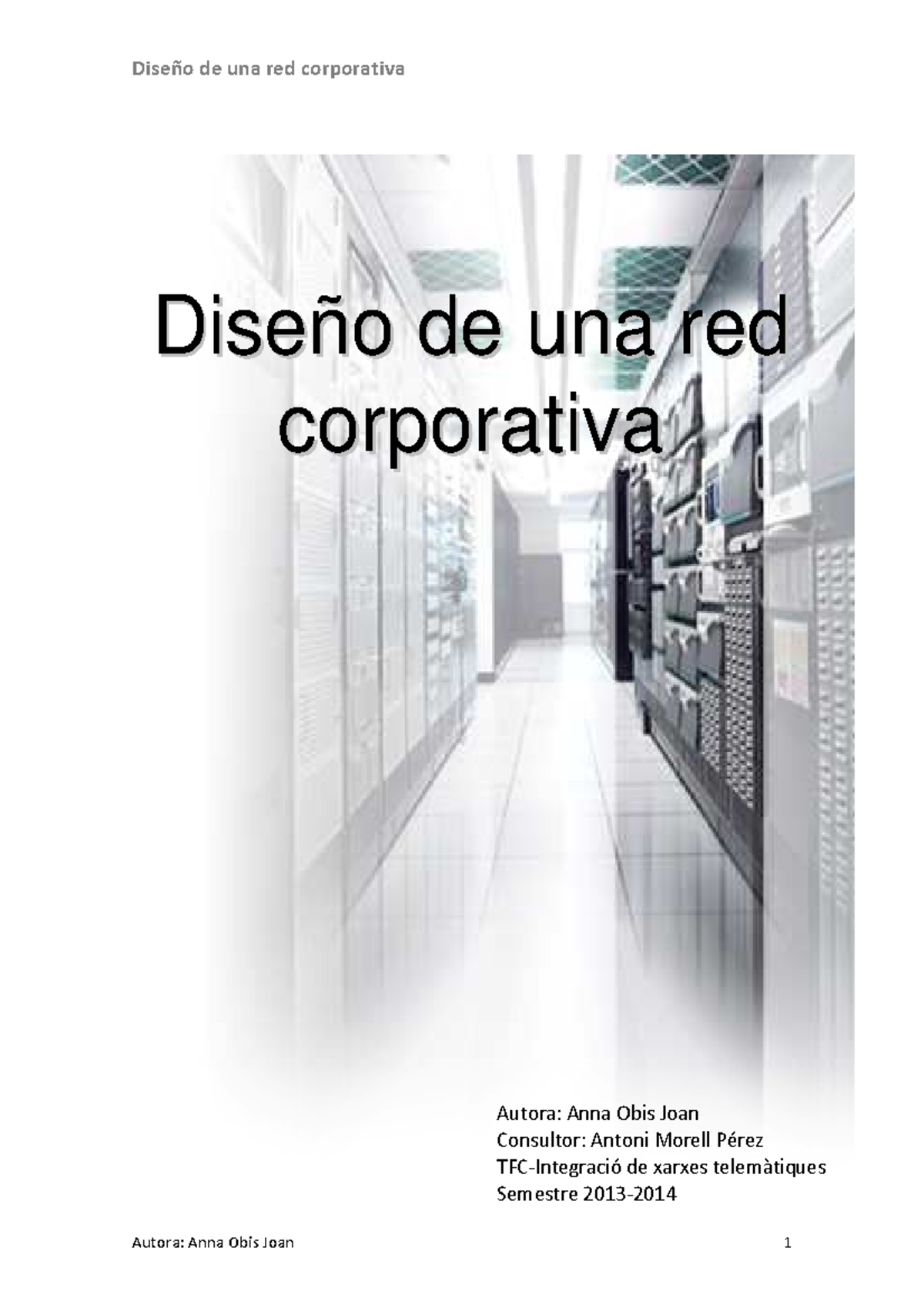 Diseño DE UNA RED Corporativa - Dise Diseñño de una redo de una red ...