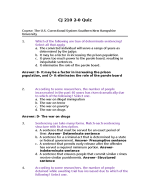 5-2 Assignment Systemic Issues in Prisons - CJ 210 Module Five ...
