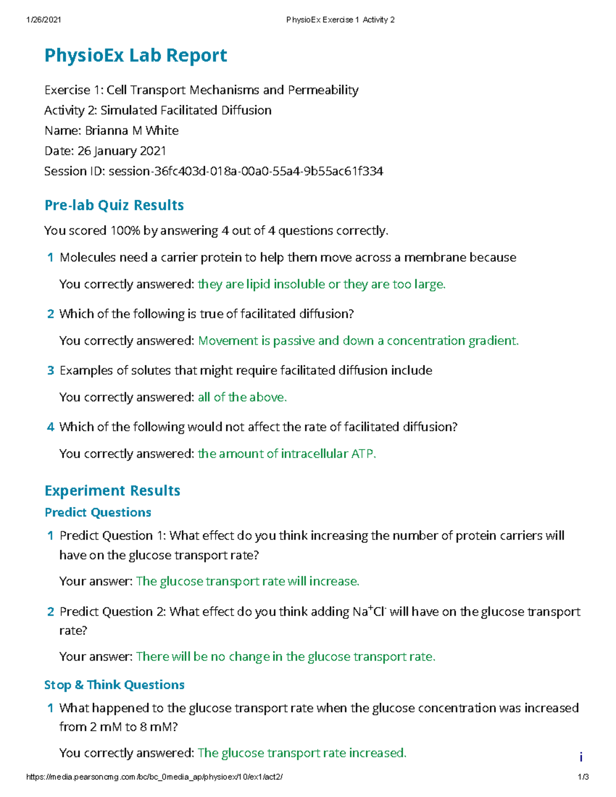 Physio Ex Exercise 1 Activity 2 Pearsoncmg Bc Bc 0media Ap Physioex
