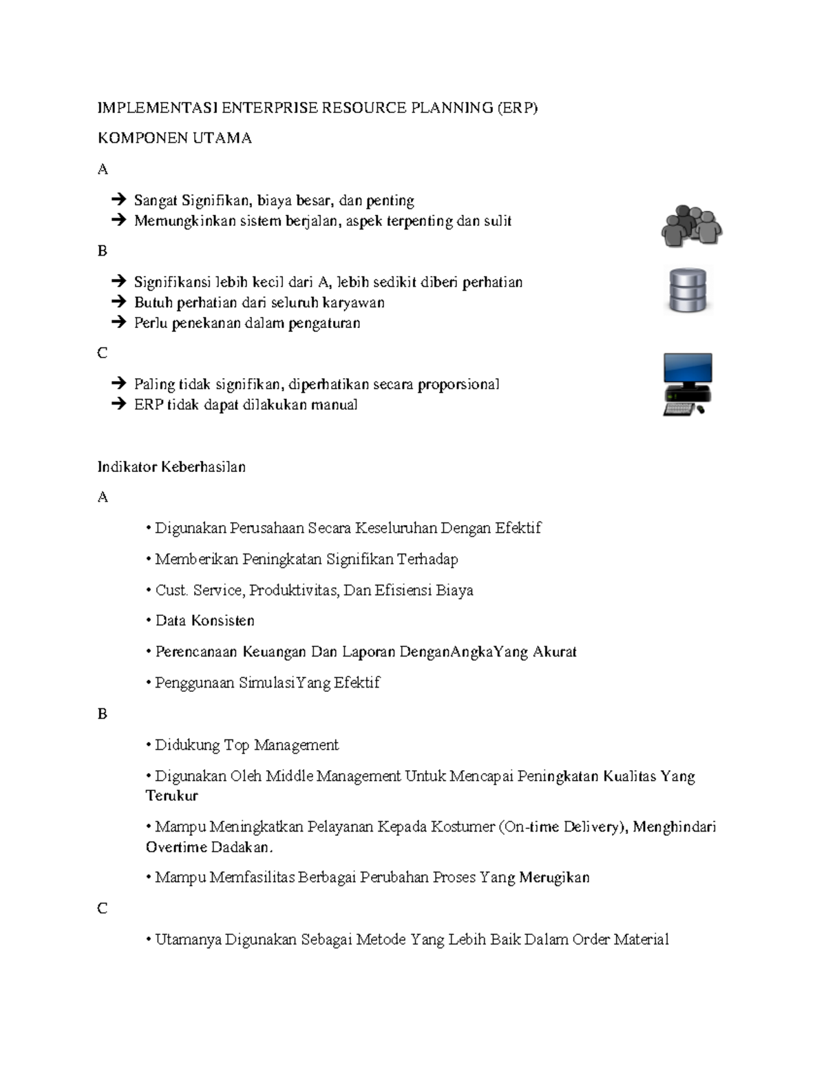 Implementasi Enterprise Resource Planning - IMPLEMENTASI ENTERPRISE ...