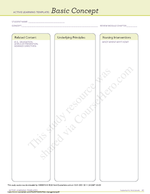 System disorder gestational template - ACTIVE LEARNING TEMPLATES ...