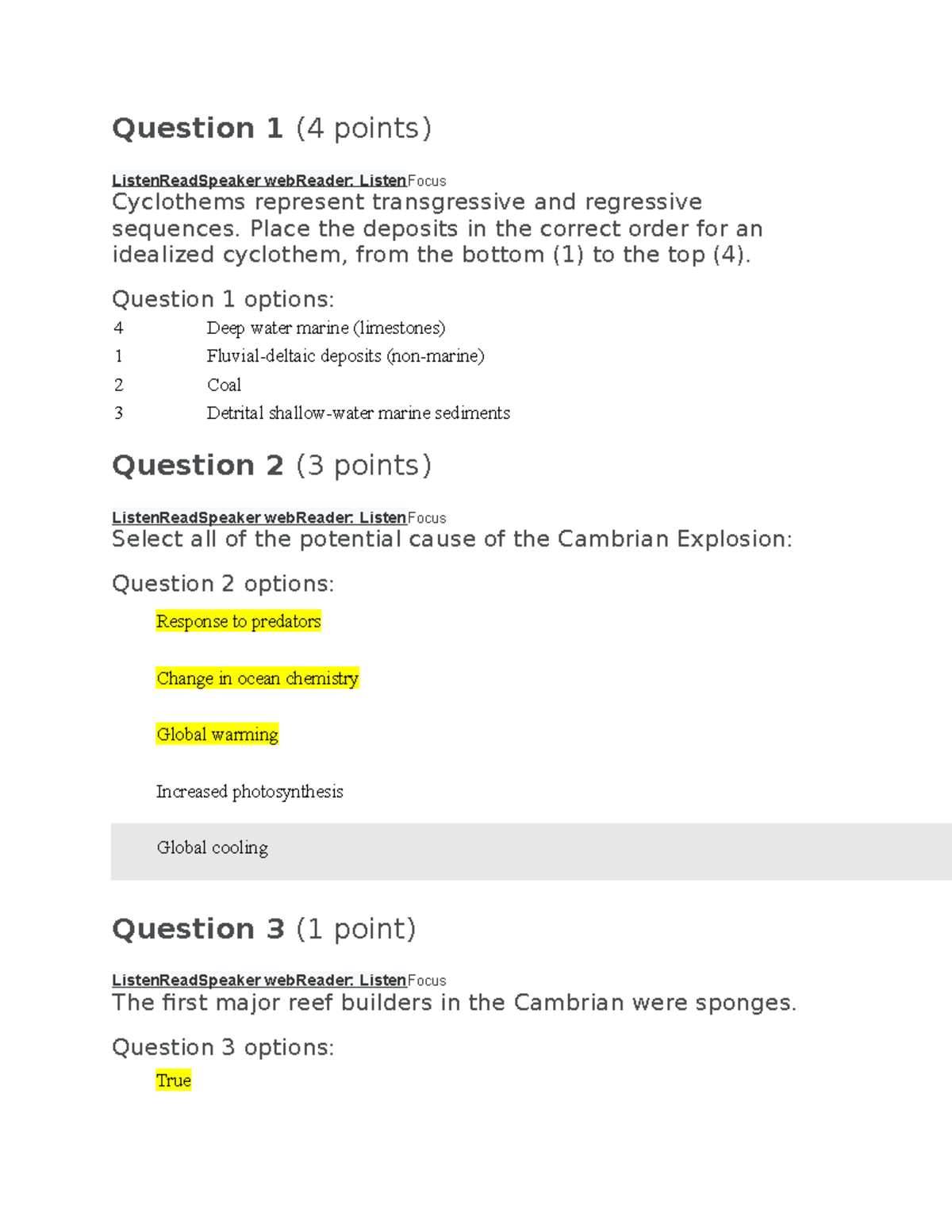 Assignment 6 - Question 1 (4 points) ListenReadSpeaker webReader: ListenFocus Cyclothems ...