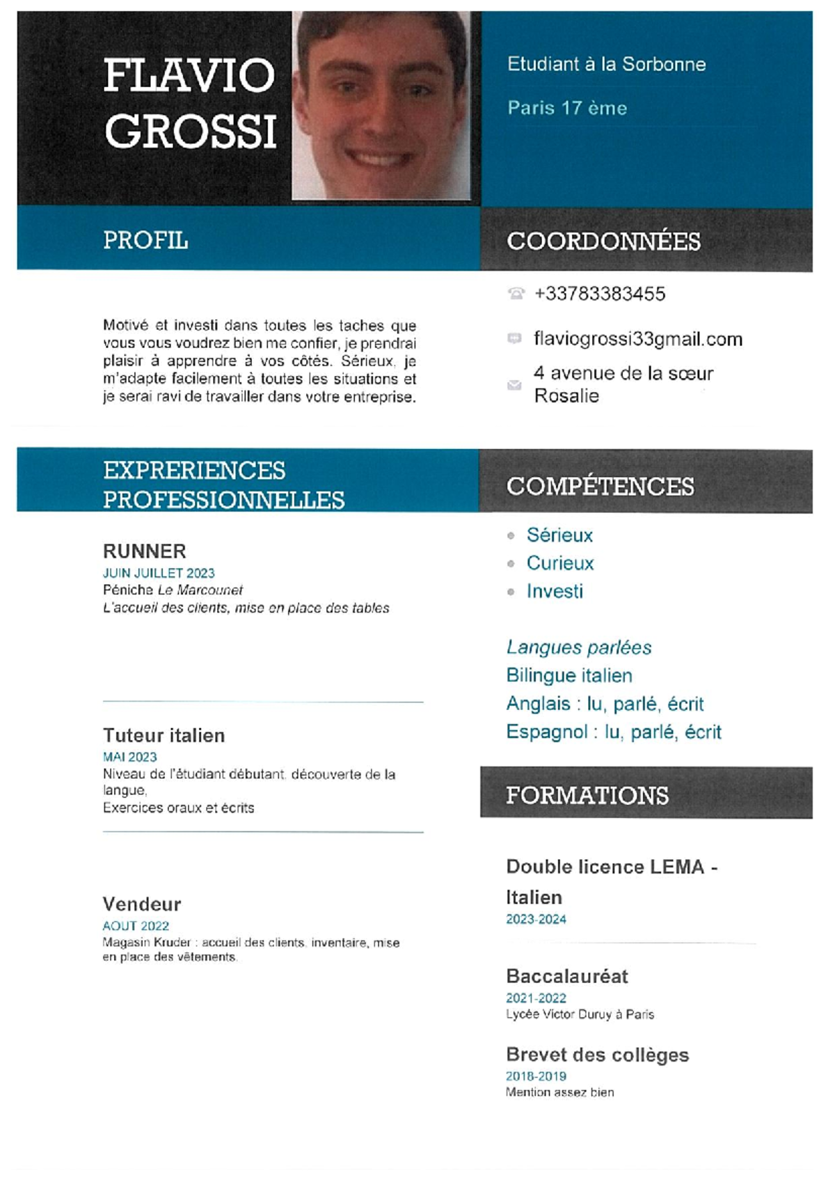 CV - c'est très instructif et cela m'aide pour les dissertations ...