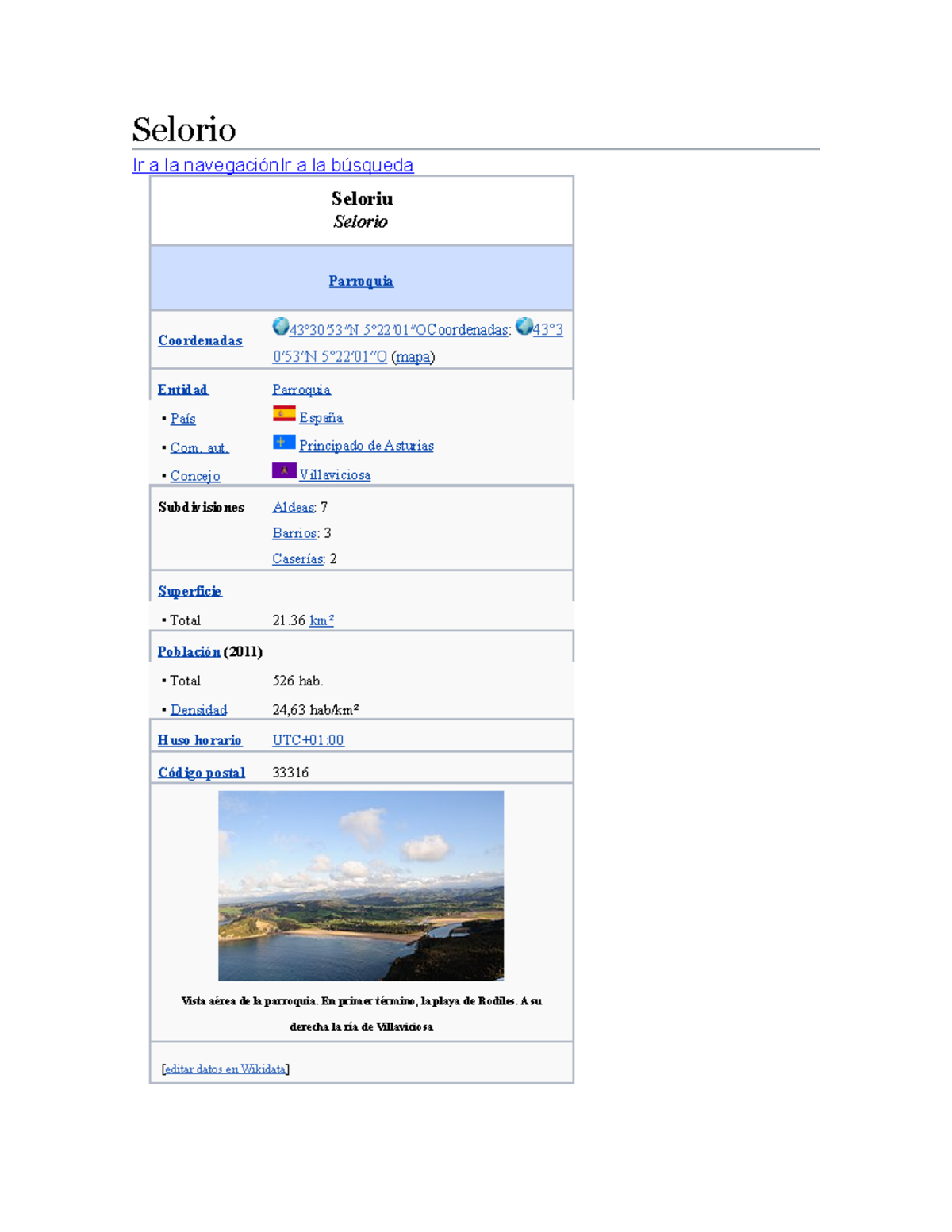 Selorio - Selorio Ir a la navegación Ir a la búsqueda Seloriu Selorio ...