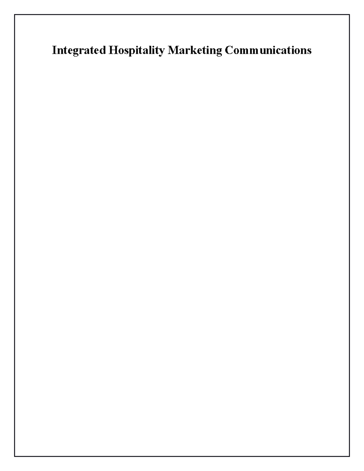 IHMC set 2 copy 2 - Integrated Hospitality Marketing Communications ...