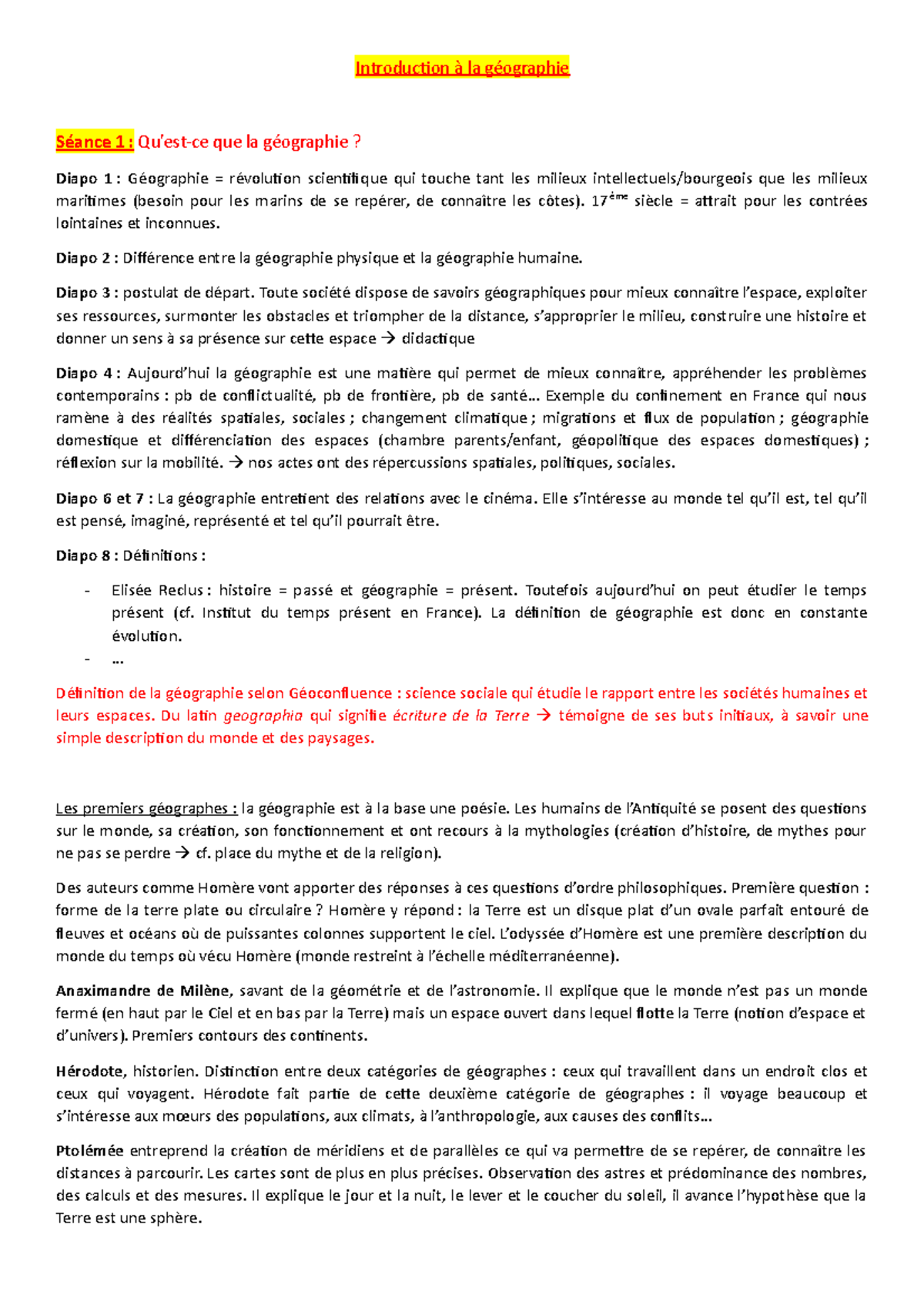 2022.09.21 Les débuts de la géographie et la géographie vidalienne ...