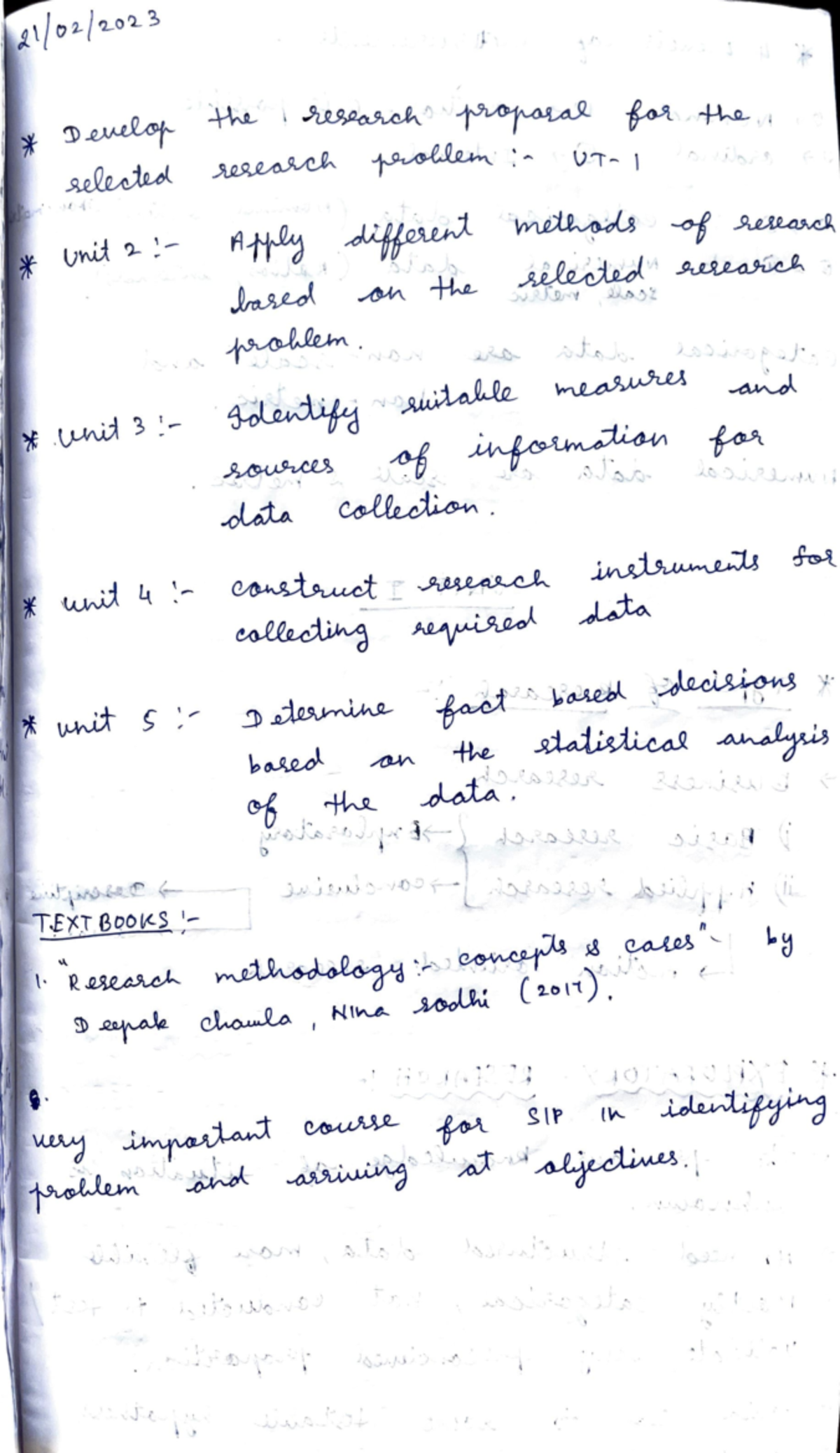 RM notes - ·J:~.. -~ (- T )(J Boot,