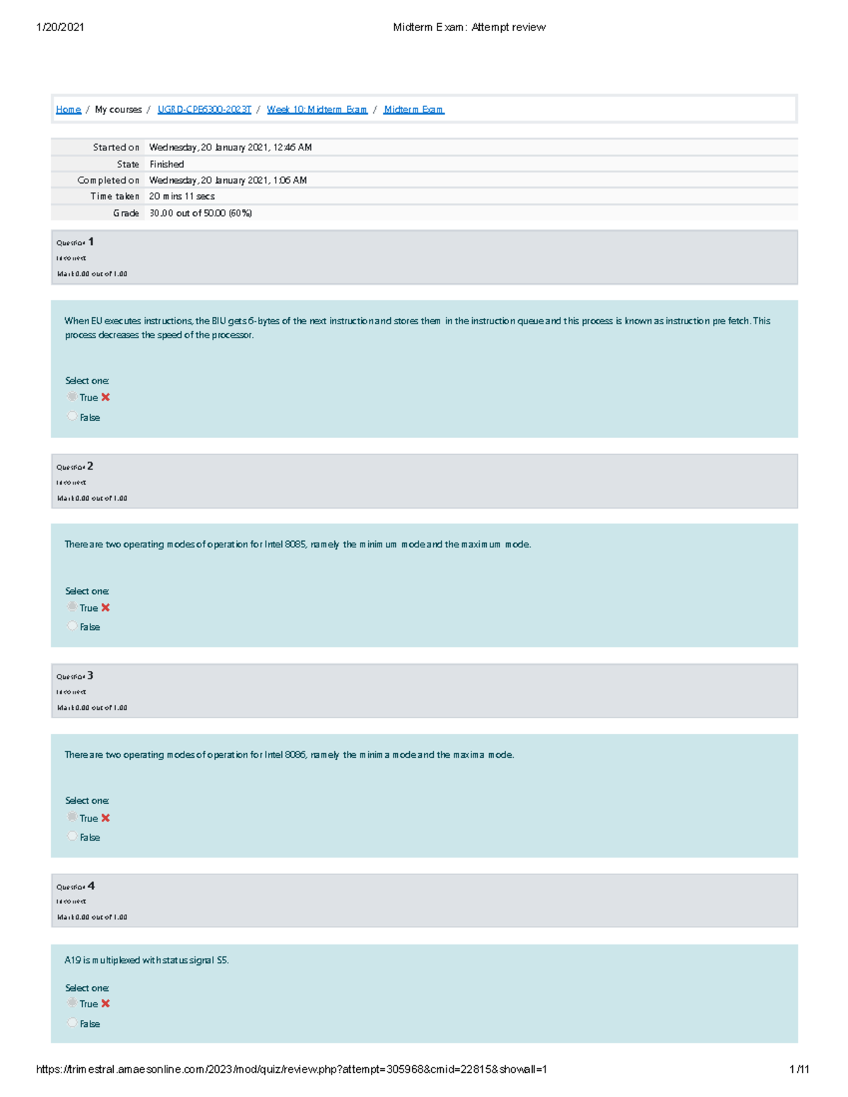 Microprocessors And Microcontroller System Home My Courses Ugrd Cpe6300 2023t Week 10