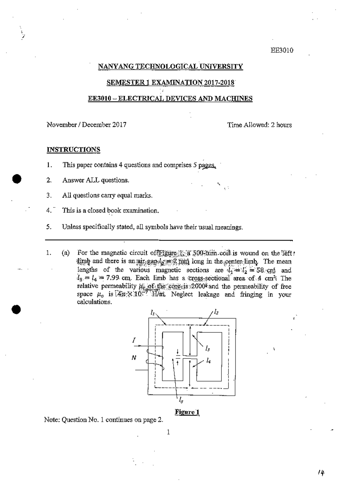 EE3010 1718 S1 all - aaaaaaaaaaaaaaaaaaaaaaaaaaaaaaaaaaaaaaaaaaa - EE3104C - Studocu