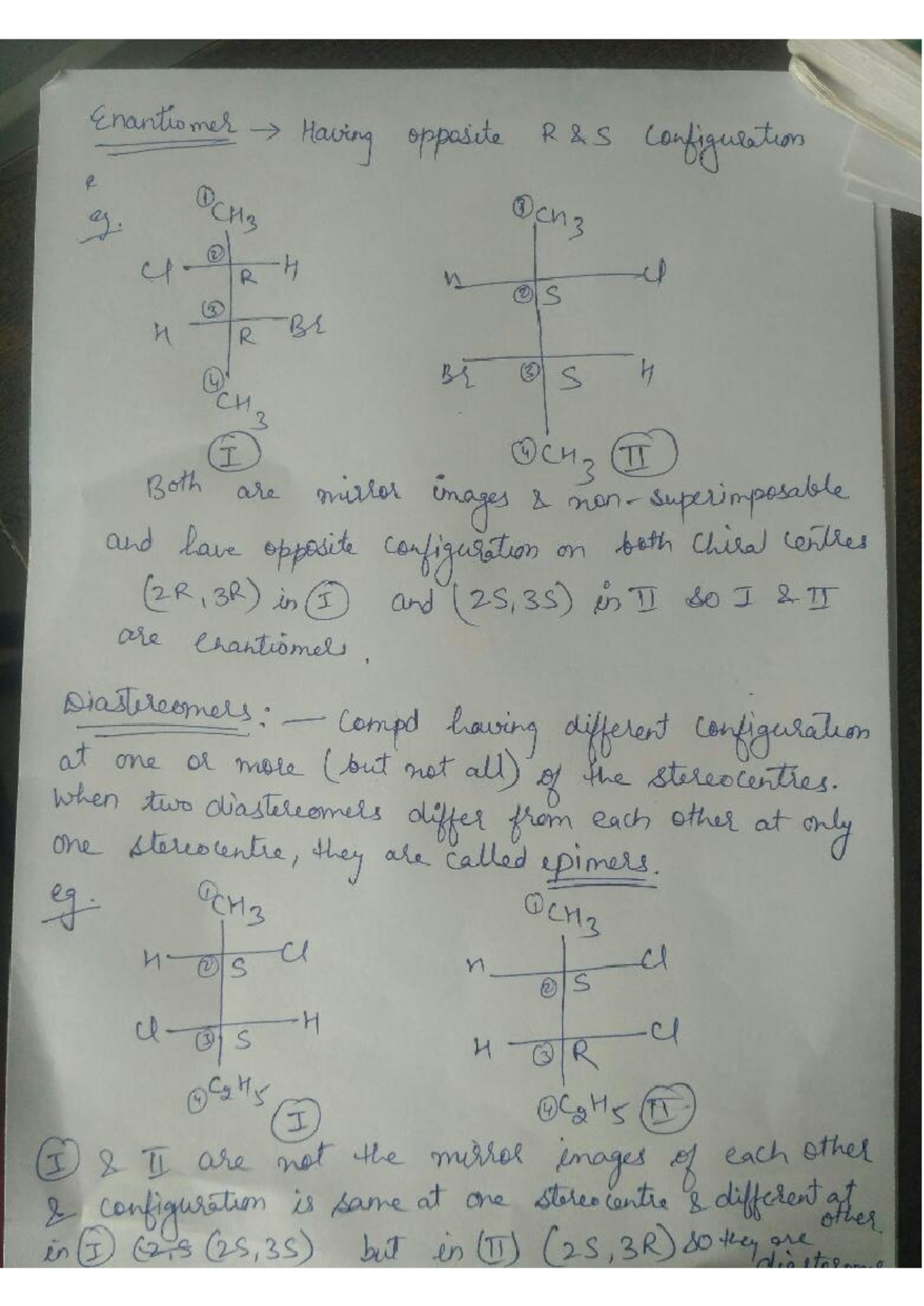 Configuration & conformation - btech - Studocu