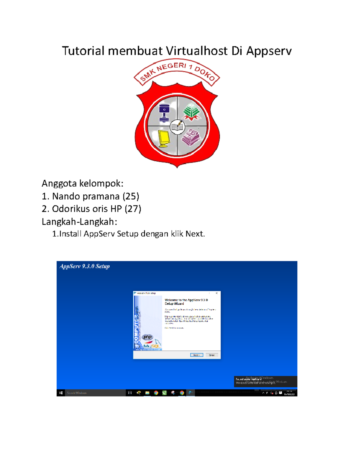 Tugas ASJ Tutorial membuat Virtualhost Di Appserv Nando dan Oris - Tutorial membuat Virtualhost ...