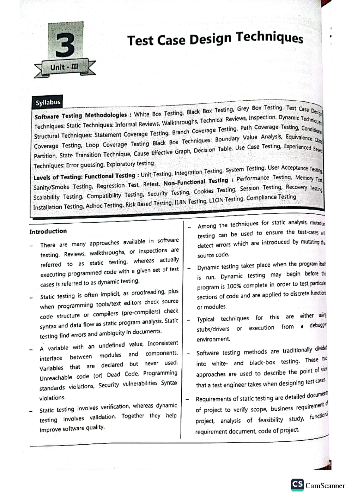 STQA (Tech Knowledge) - Question bank - Computer Networks - Studocu