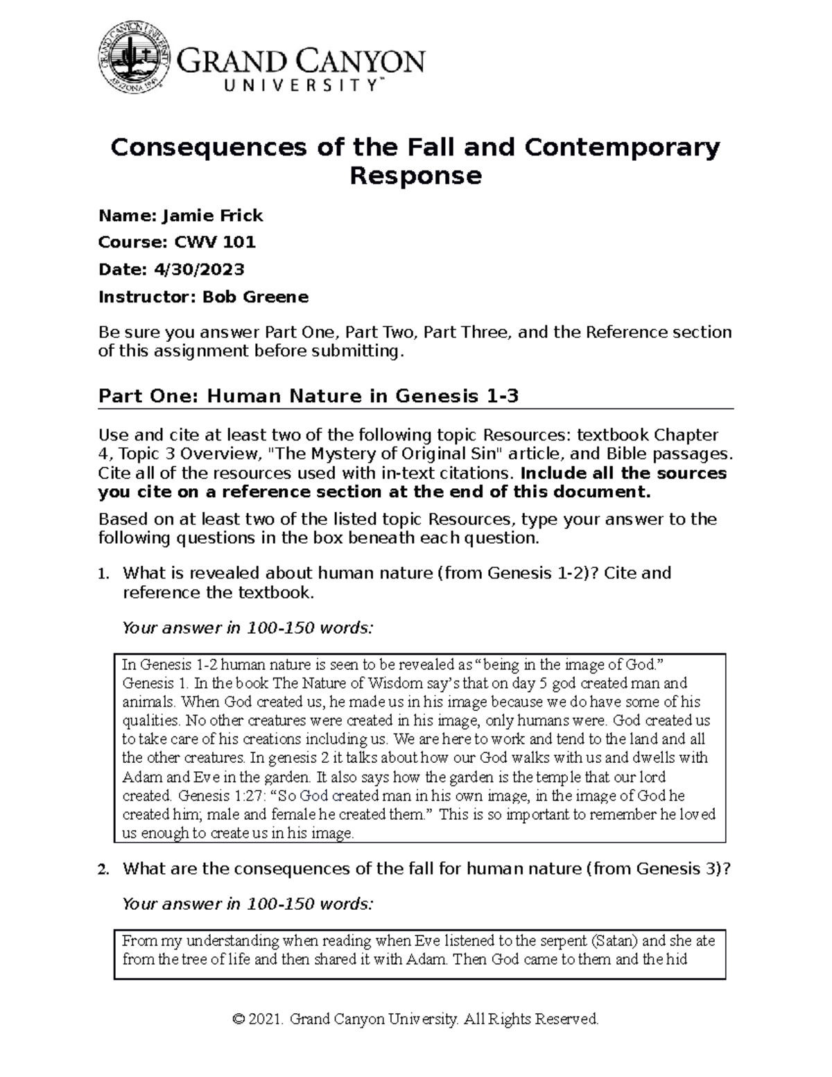 CWV-101-301-RS-T3Conseq Of The Fall Contemporary Response-Jamie Frick ...
