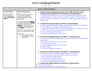 Copy of Copy of AP World History Unit 3 Study Guide - Unit 3: Land ...