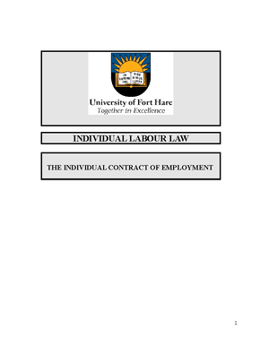 N5 Labour Relations - Gjj - REVISED SYLLABUS REPORT 191 (NATED) LABOUR ...
