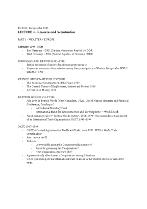 The Marshall Plan vs the Comecon - The Marshall Plan vs the Comecon ...