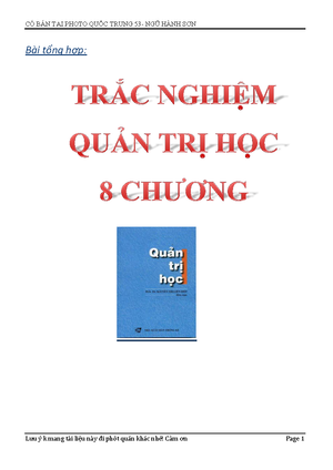 [Solved] Tm hiu nhng ng dng qun l thi gian v la chn ng dng tt nht cho sinh - Quản Trị Học (QTH1 ...
