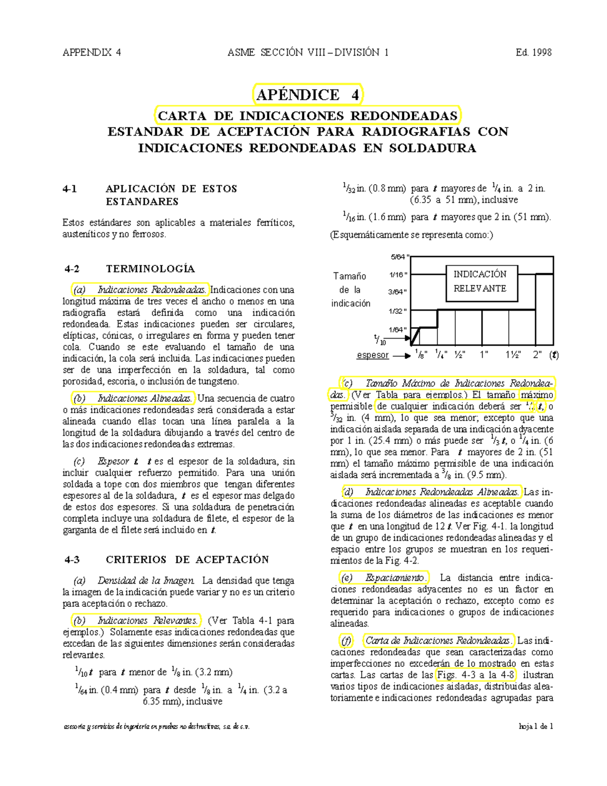 2.4-ASME- Apend-4 1998 - APPENDIX 4 ASME SECCIÓN VIII – DIVISIÓN 1 Ed ...