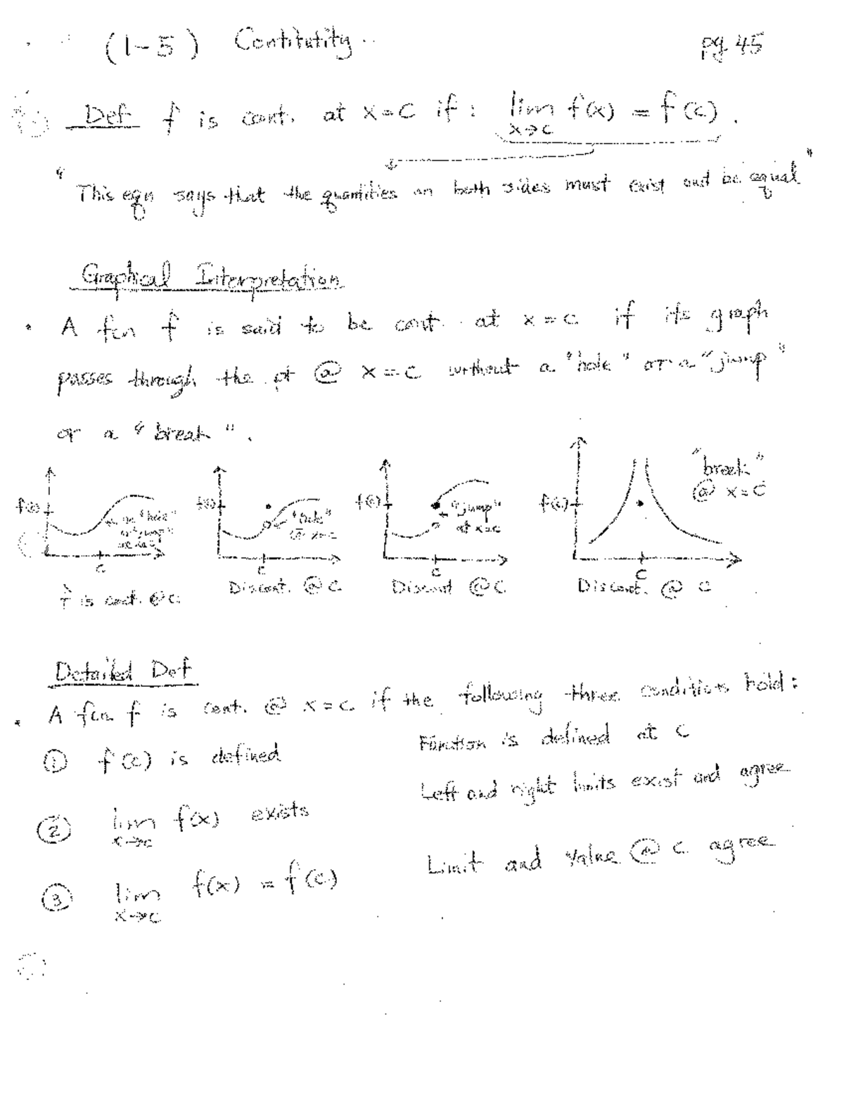 Continuity Theorem - {1w :3 ‘) Cméf‘mﬁﬂ w PEI; Ag XL? Th‘: (‘3 ’ :Q ...