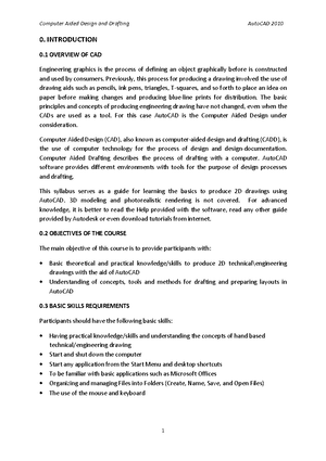CAD notes - Introduction to Computer Aided Design - SAINT JOSEPH ...