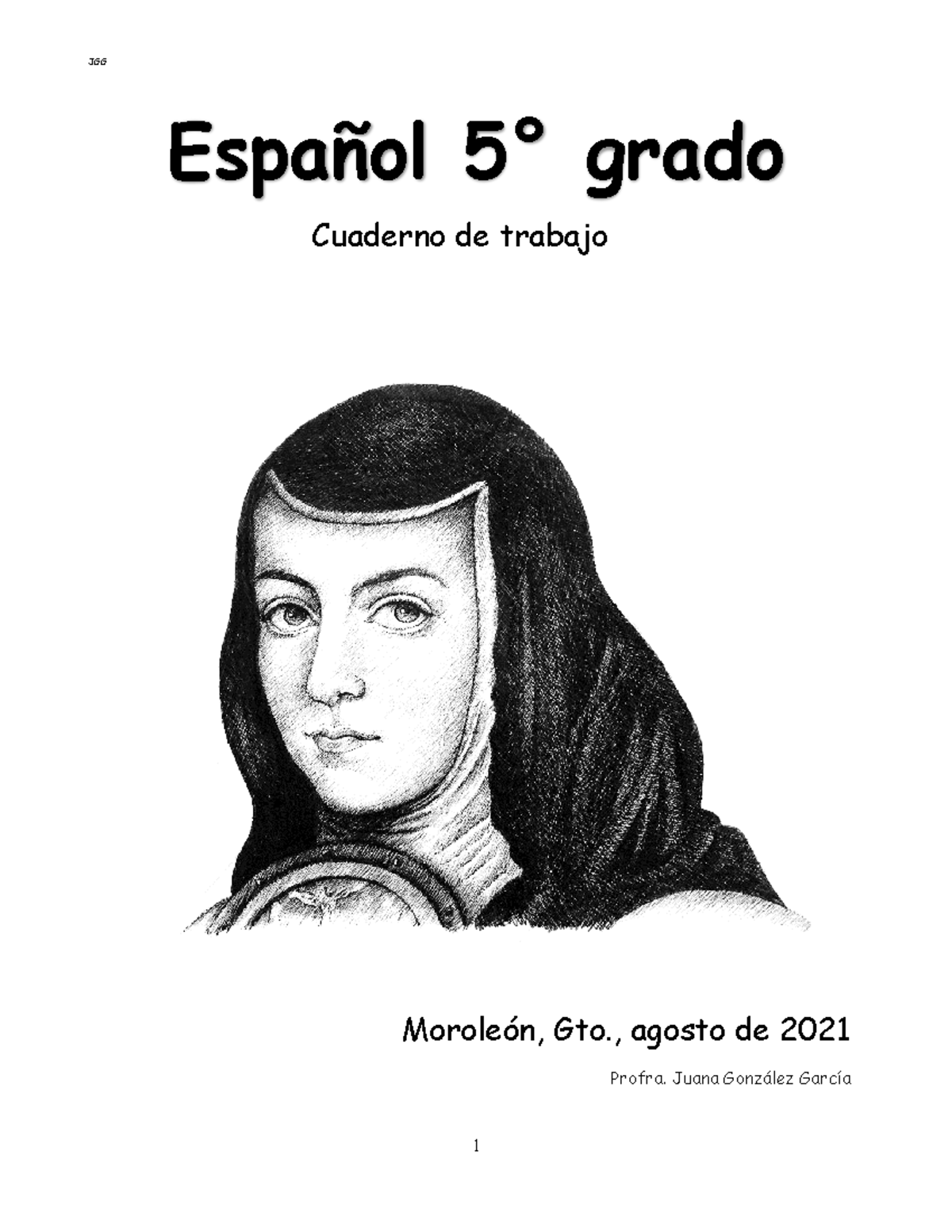 01 Guía Español 5º grado 21-22 - Español 5° grado Cuaderno de trabajo ...