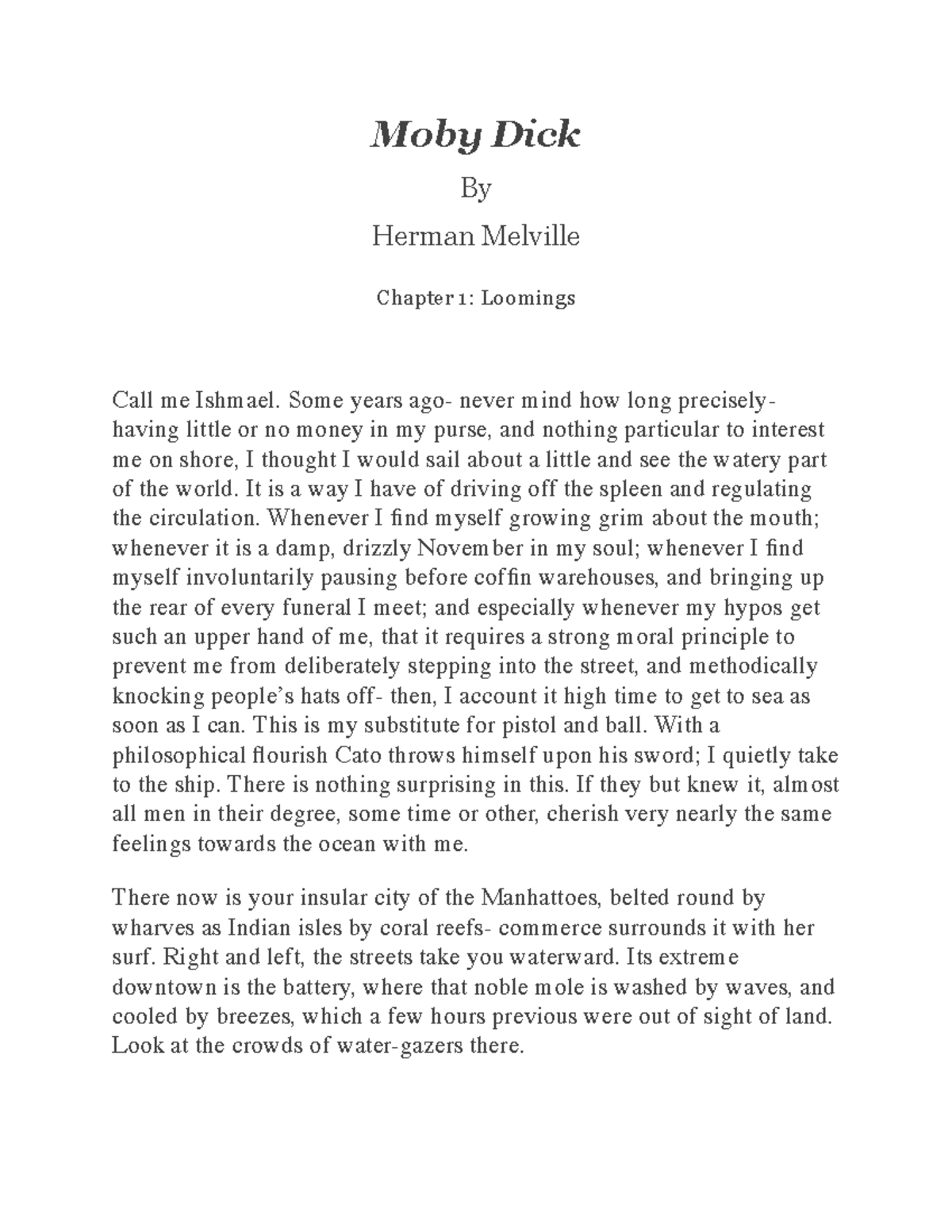 Moby-dick-002-chapter-1-loomings ur mom uhh yes you heard me right i am ...