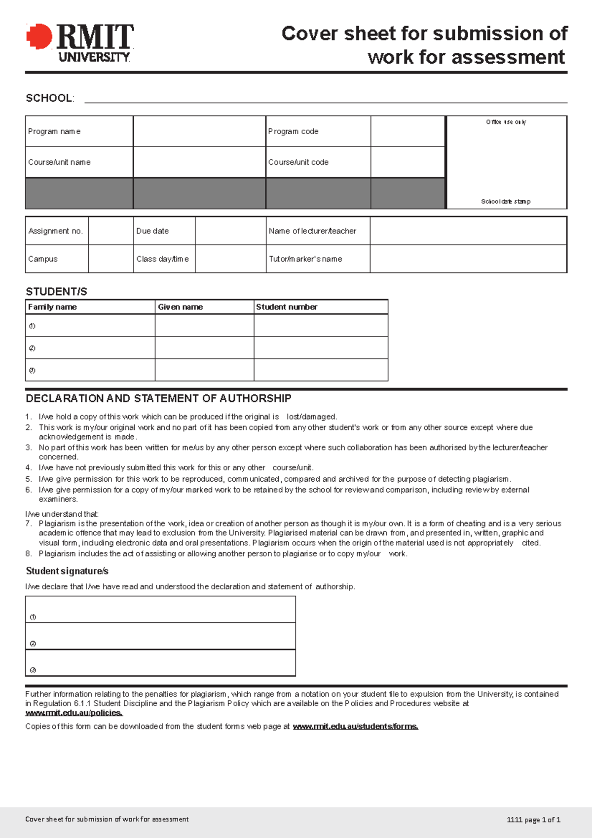 HE Assignment cover sheet-3 - Cover sheet for submission of work for ...