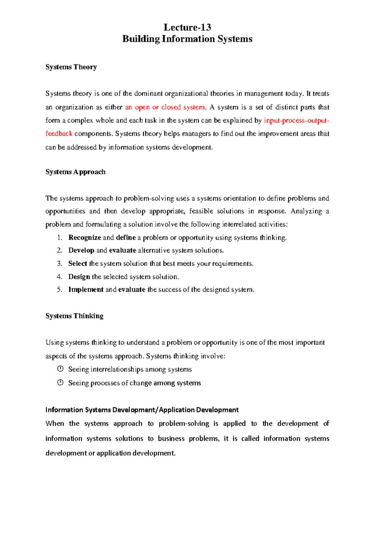 13 Lecture - MMS3 - Lecture- Building Information Systems Systems ...