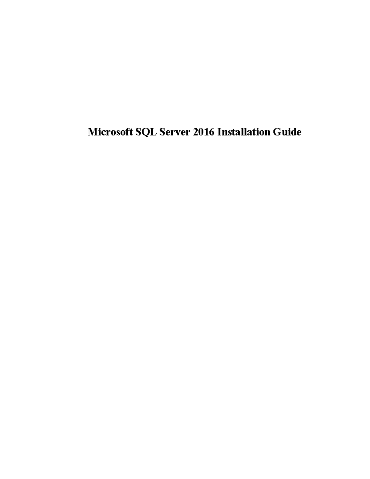 Sql Server 2016 Installation The Express Edition Is A Free Version Of Sql Server Which Is A 1828