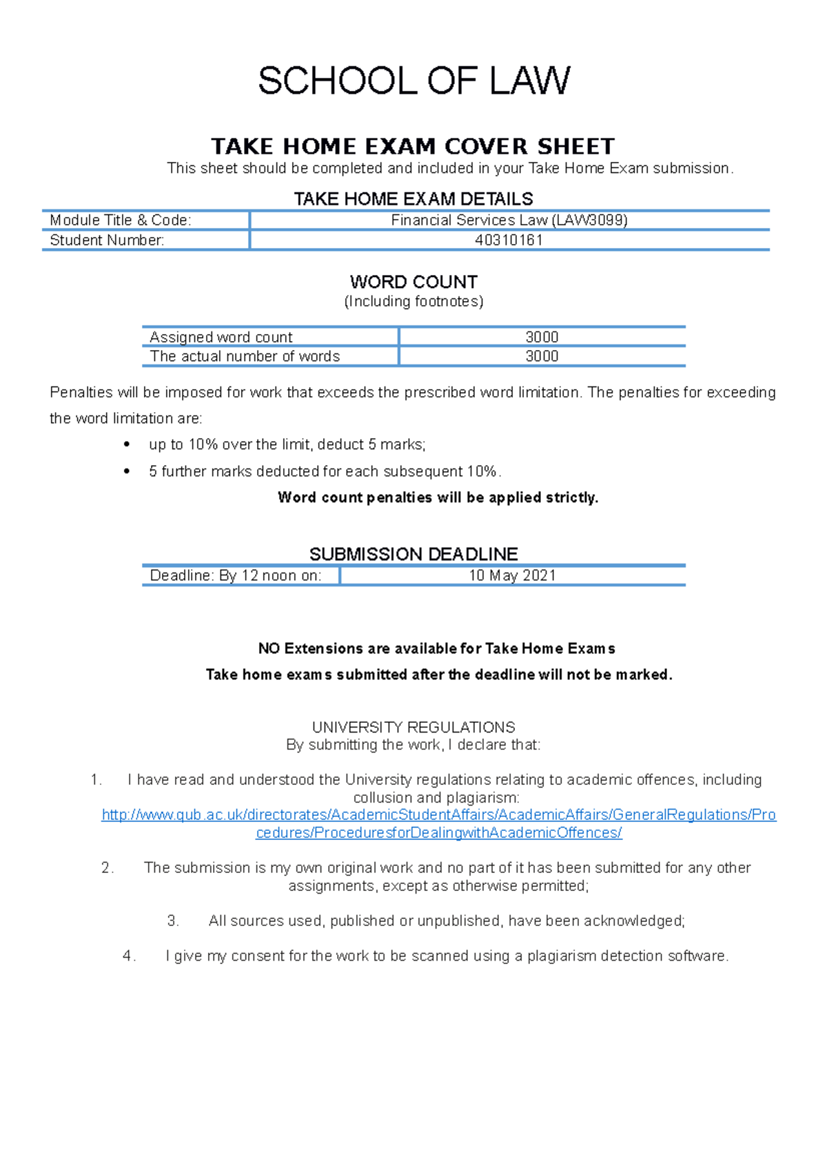 FSL Exam - FSL - Studocu