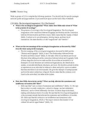 Private troubles vs. Public issues - OCT 3 Private troubles vs. Public ...