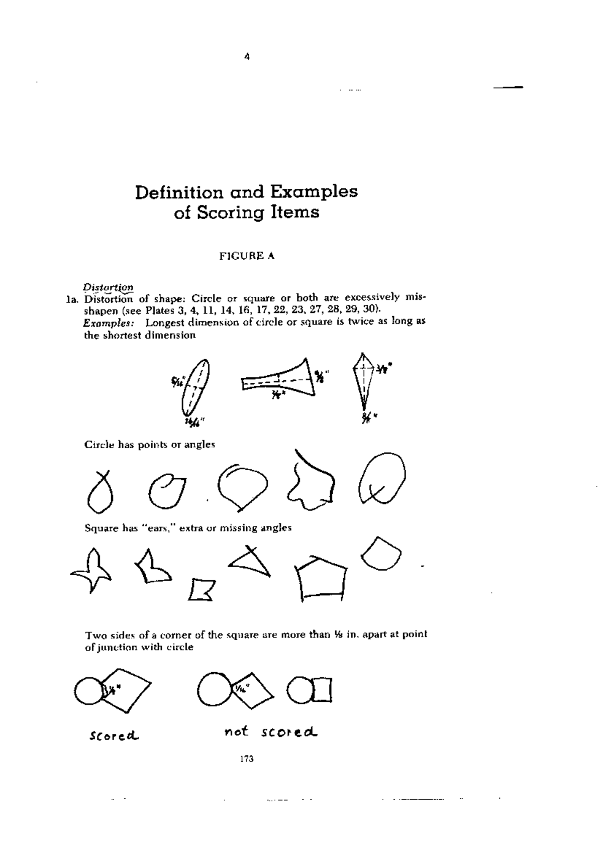 Bender Scoring Examples - SP470 - Studocu
