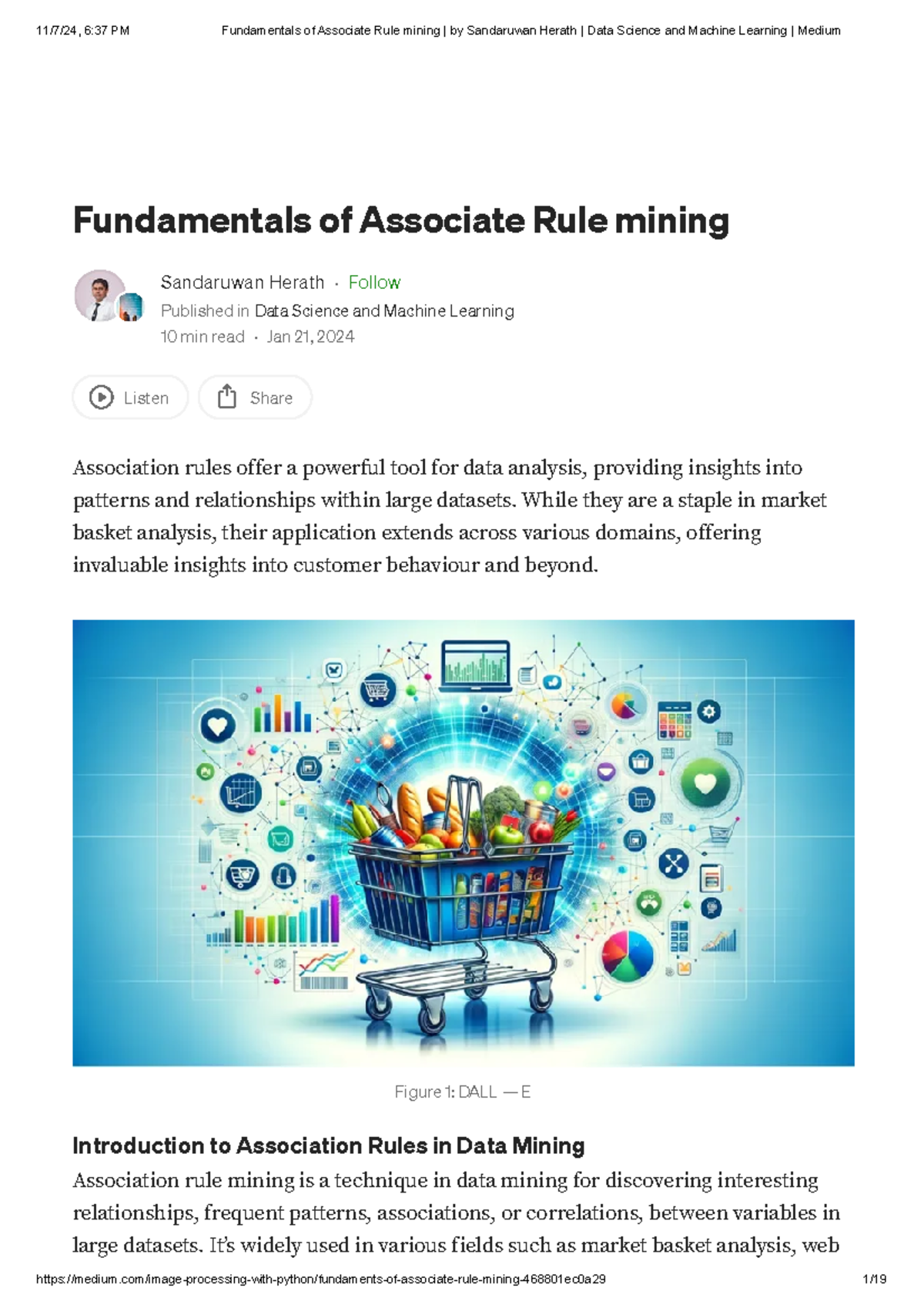 Fundamentals of Associate Rule mining by Sandaruwan Herath Data Science ...