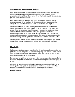 Integración y Preparación de datos S2 - Fundamentos de la Ciencia de los Datos - Studocu