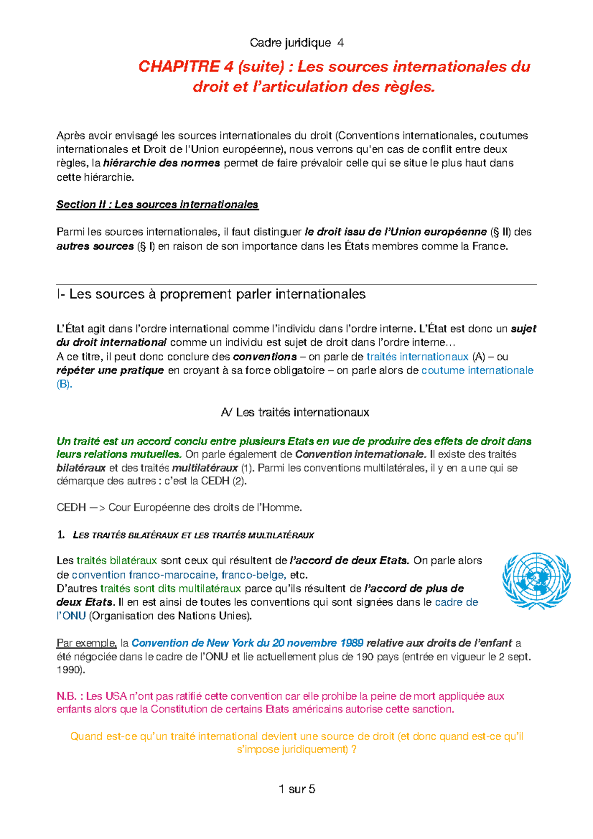 Chapitre 4 (suite) - cours de L1 AES 2021/2022 - CHAPITRE 4 (suite) : Les sources ...