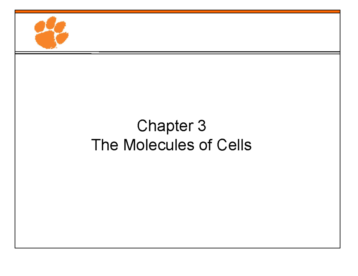 An Introduction To The Cells Of Organisms