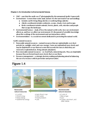 Readings 200 - reading notes - Chapter 1 Our Island Earth From space ...